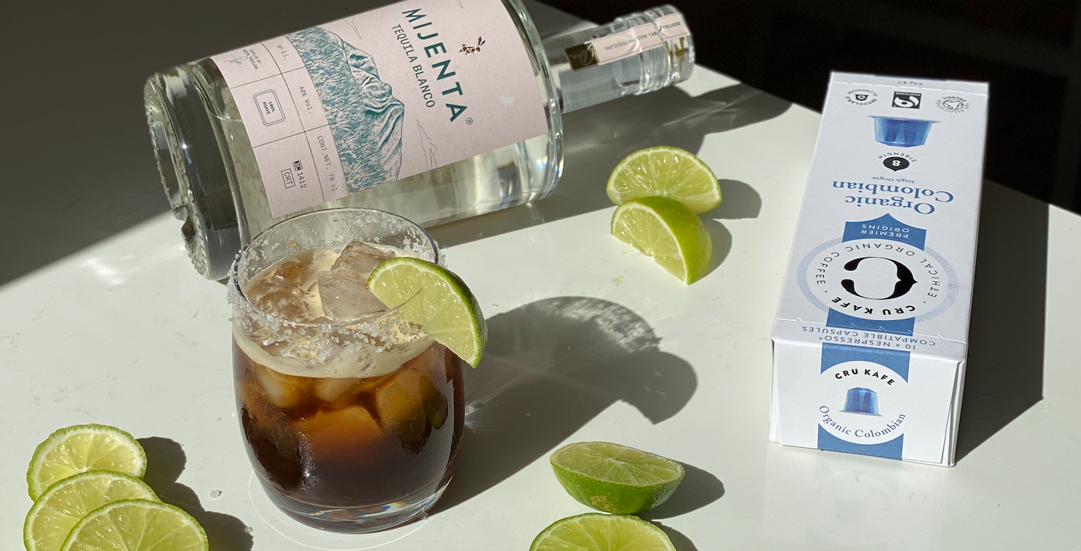 CRU Kafe | Organic Coffee Pods | Coffee Margarita | Cocktail Recipe